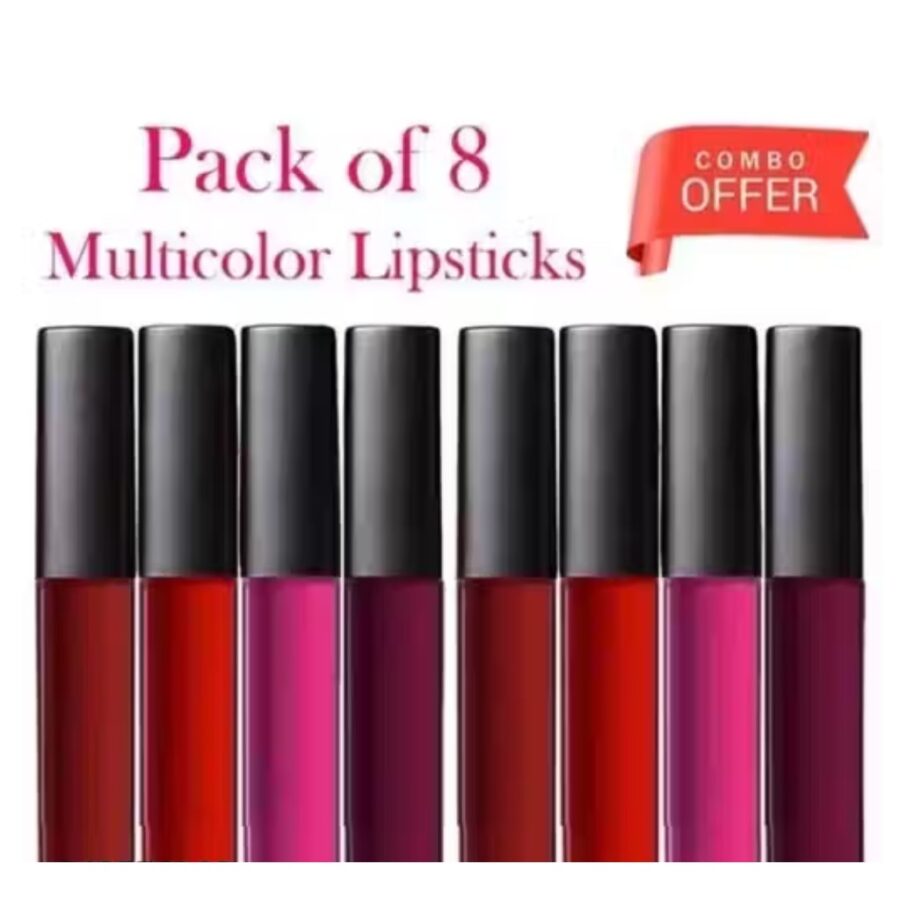 Matte Lipstick Combo Pack – Waterproof 8 Shades | Buy Online India ...